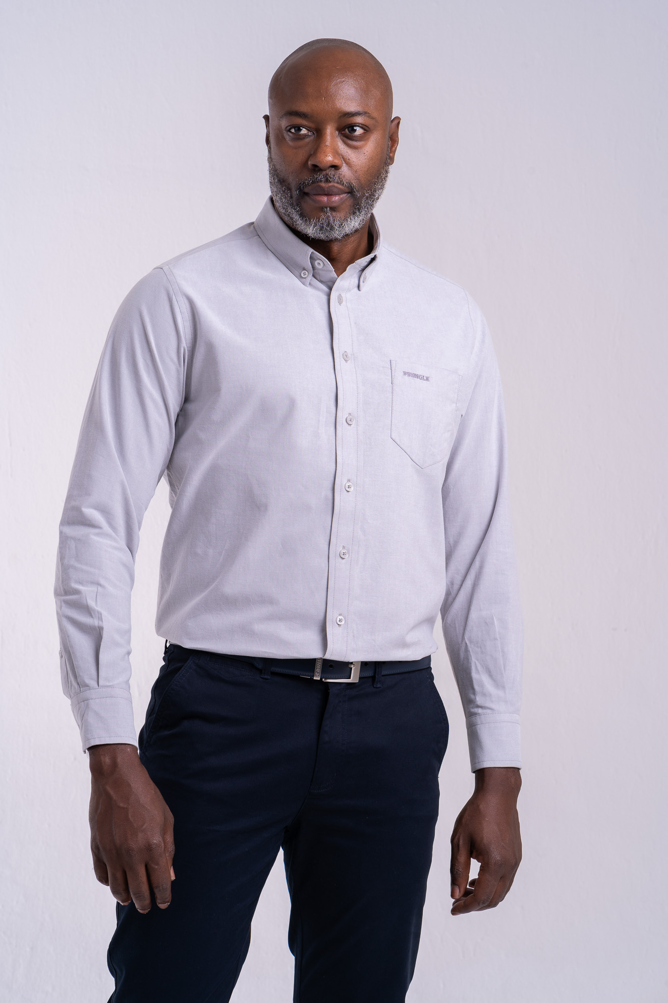 Pringle Bradley L/S oxford classic shirt men’s - Pringle of Scotland®