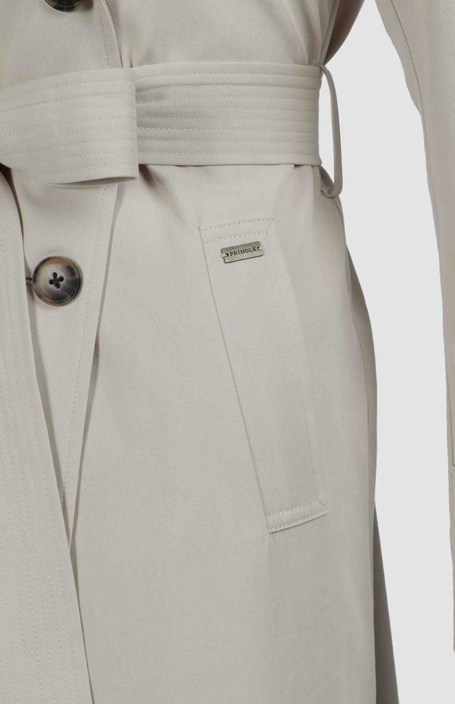 Jenna Trench Coat - Pringle of Scotland®