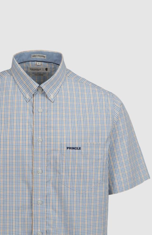 Pringle Silva Micro Check Classic Shirt – Pringle of Scotland®