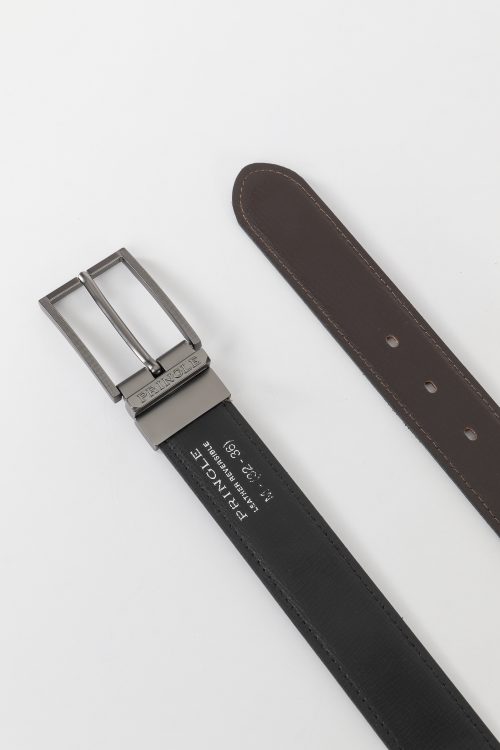 PRINGLE MENS PETER TEXTURED REVERSIBLE BELT - Pringle of Scotland®