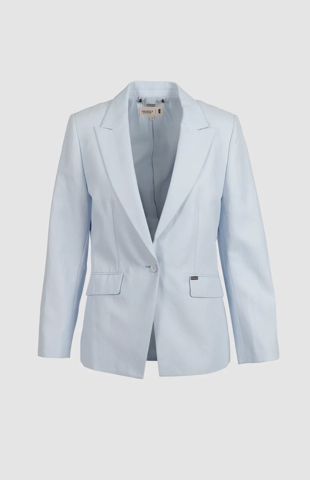 Eve Linen Blend Blazer | Pringle of Scotland®