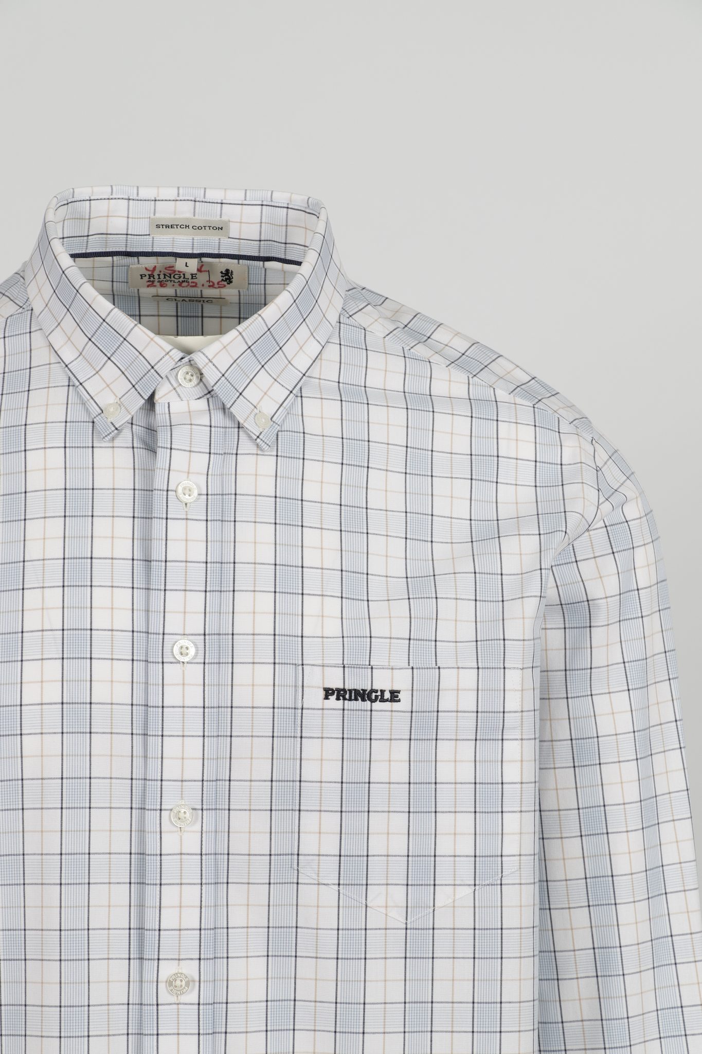 Arthur Pringle LS Classic Easy-Care Shirt - Pringle of Scotland®