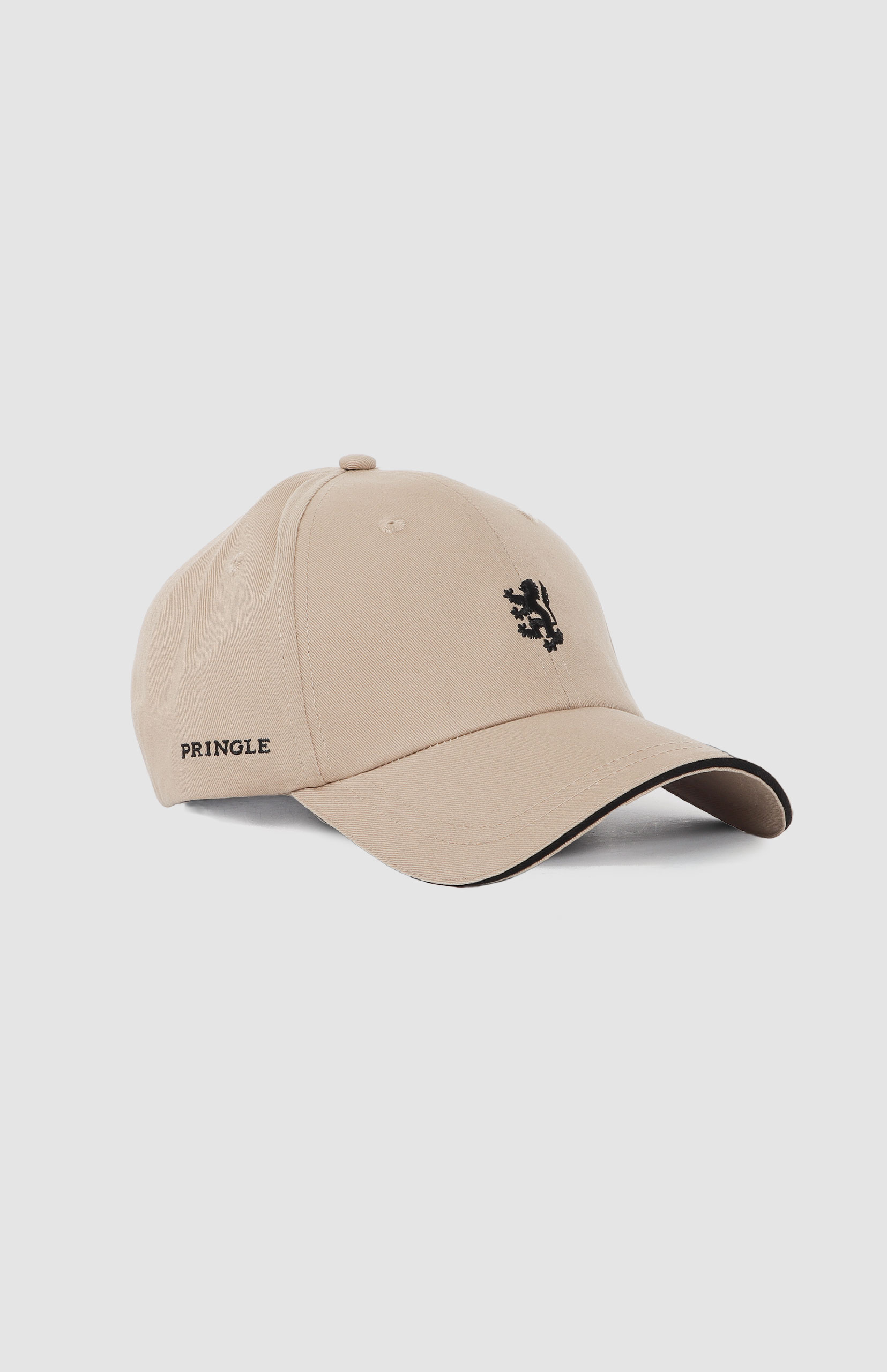 Tommy Sandwich Detail Cotton Peak Cap | Pringle of Scotland®