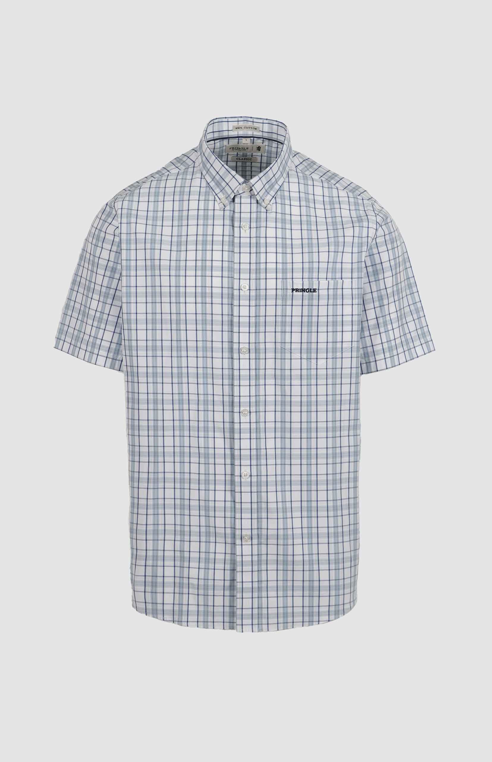 Aspen Classic Short Sleeve Shirt | Pringle of Scotland®