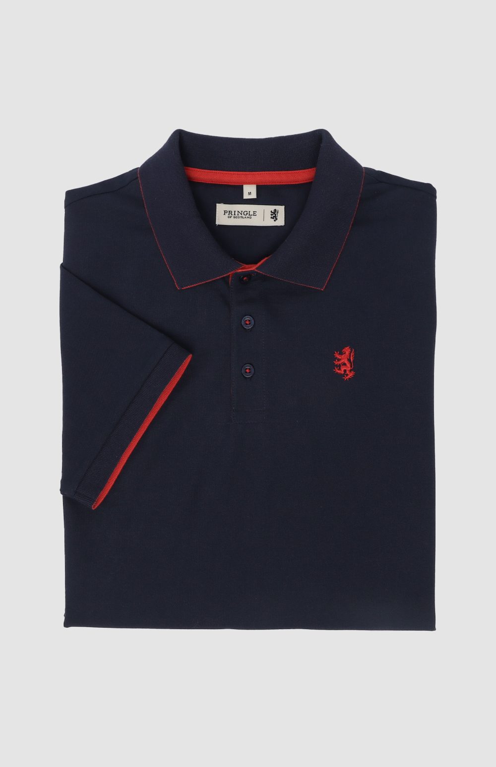 Aiden Slim Fit Micro Pique Golfer - Pringle of Scotland®