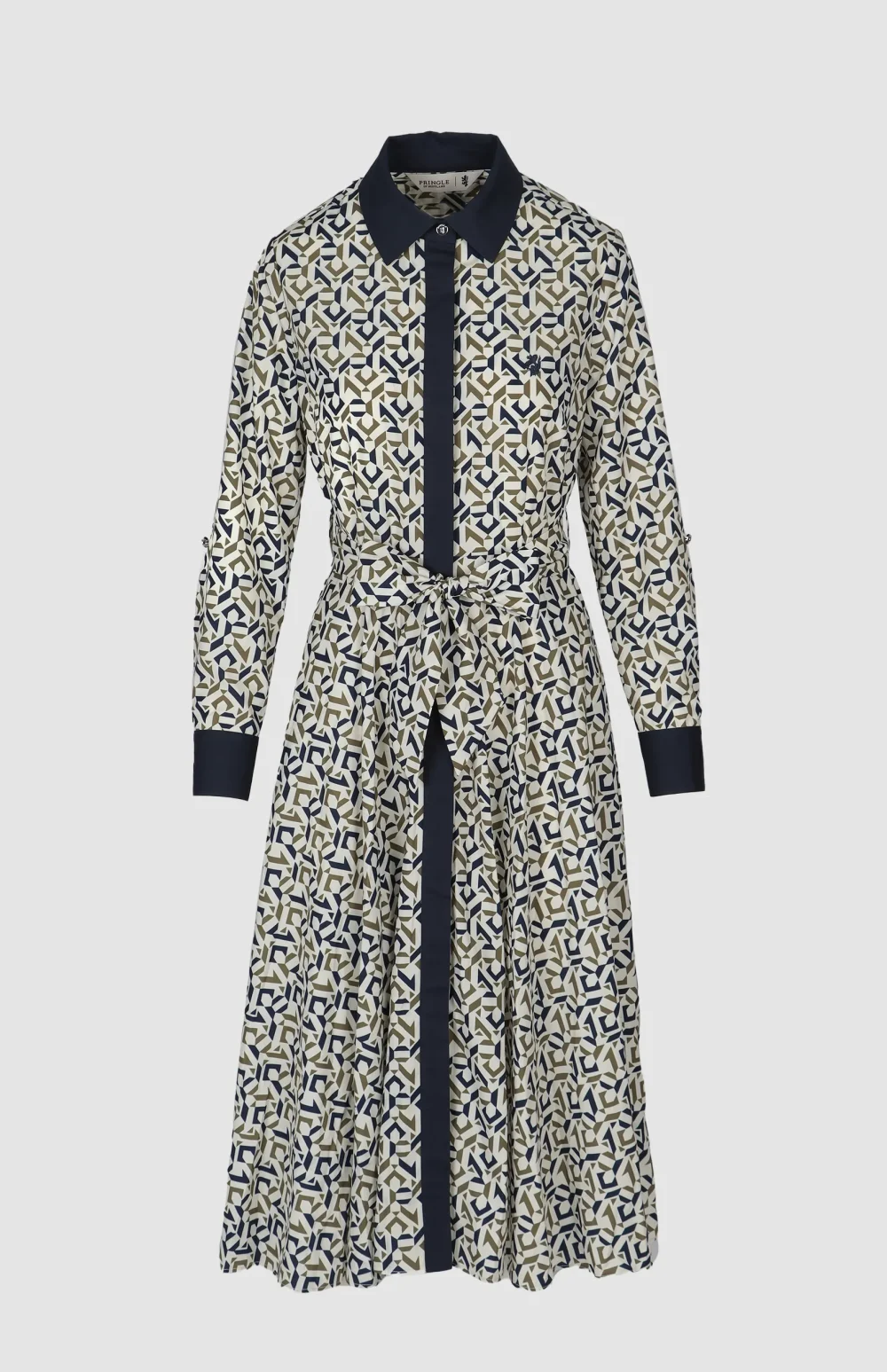 Kaitlyn Print Shirt Dress - Pringle of Scotland®