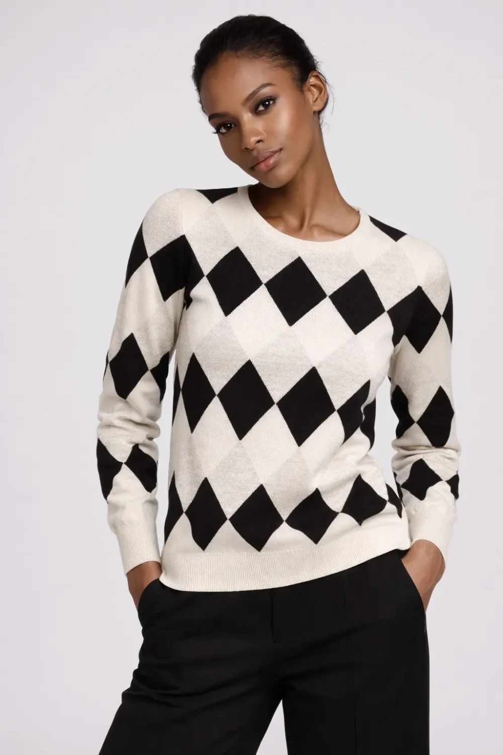 Aria Argyle Jersey - Pringle of Scotland®